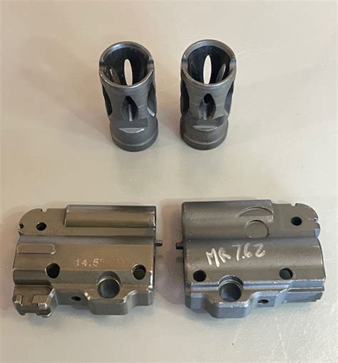 Hk416 Vented Gas Block 14 5” 16” Hk Mr762 Flash Hiders And Gas Block