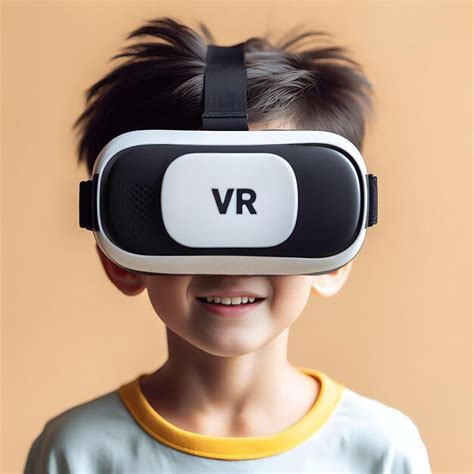 Premium Photo Free Photo Man With Vr Headset Touching Invisible Object