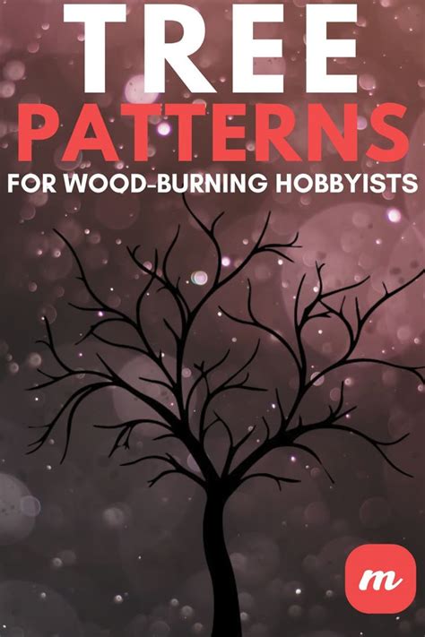 Tree Patterns For Wood Burning Hobbyists Wood Burning Stencils Beginner Wood Burning Pattern