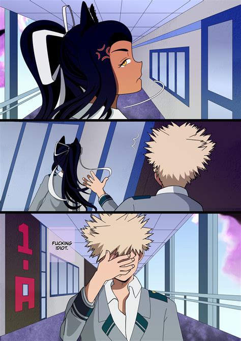 Bakugo X Oc Comic Page 3 End By Raintrevil On Deviantart