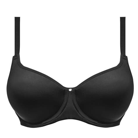 Soutien gorge moulé grande taille Aura noir de Fantasie