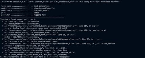 can t run from inside docker · issue 162 · deepspeedai deepspeed mii
