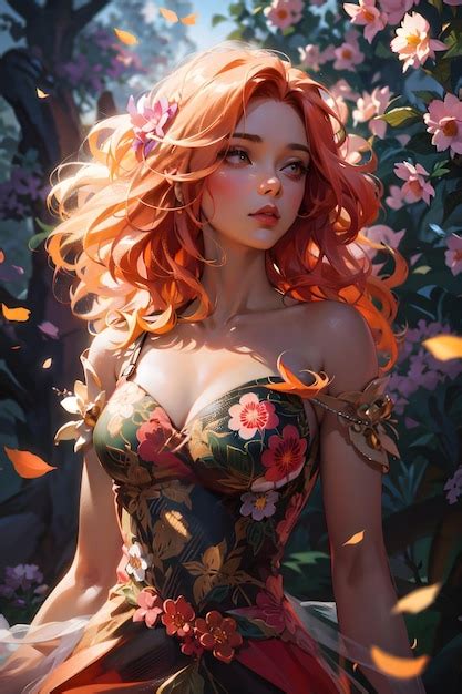 Premium Ai Image A Beautiful Women Illustration
