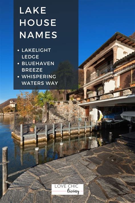 270 Popular House Names For Your Sweet Home 2024 Love Chic Living
