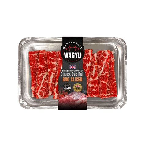 英國Warrendale和牛燒肉片 約200g UK Wagyu Beef Chuck Eye Roll BBQ Sliced