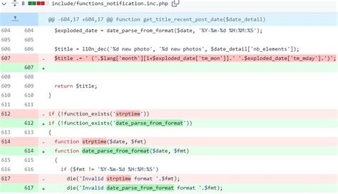 Php81 Rss Feed Function Strptime Is Deprecated · Issue 1897