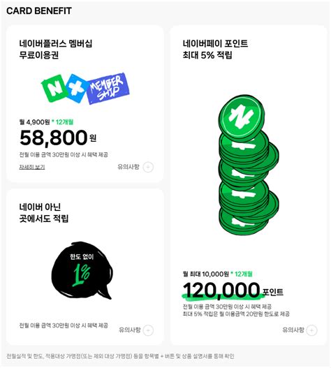 네이버 현대카드 발급 종료 건강 쉼표