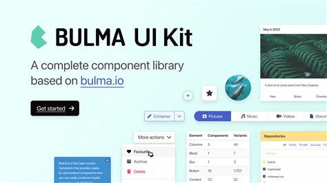 bulma ui kit figma