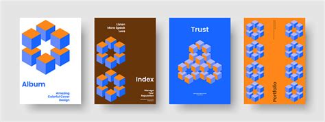 Desain Sampul Buku Modern Tata Letak Banner Kreatif Template Latar