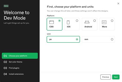 Dev Mode в Figma Быстрый обзор бета версии журнал Доктайп
