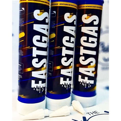fast gas 640g the cream bar