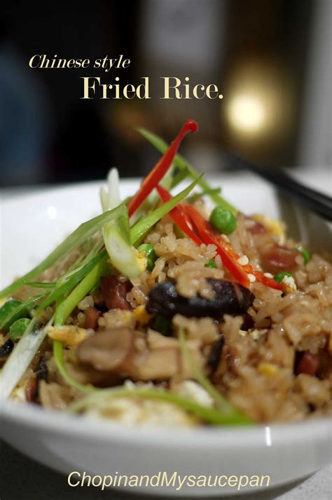 Chinese Style Fried Rice Chopinandmysaucepan