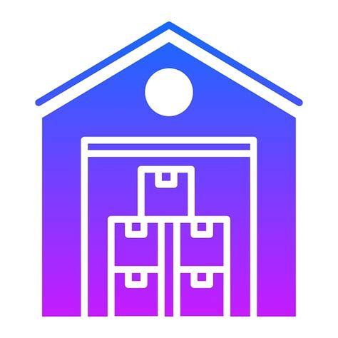 Premium Vector Warehouse Vector Illustration
