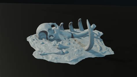 Mammoth Remains Dnd Rpg Terrain Ec D Hero S Hoard Dungeons And Dragons