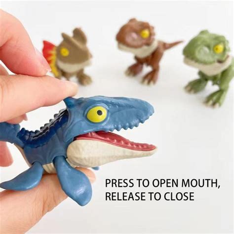 Finger Dinosaur Tricky Tyrannosaurus Model Biting Hand Fidget Jurassic
