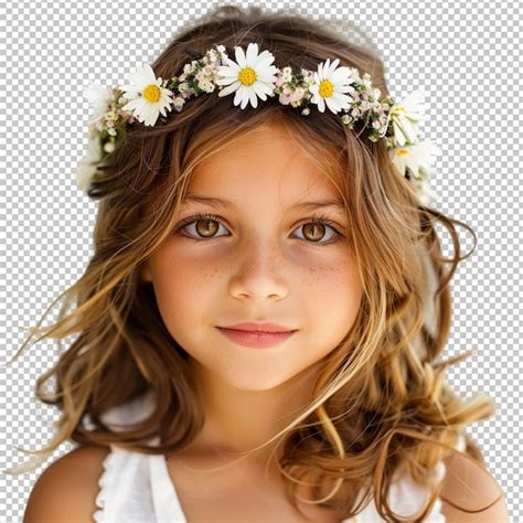 Premium Psd Portrait Girl Smile