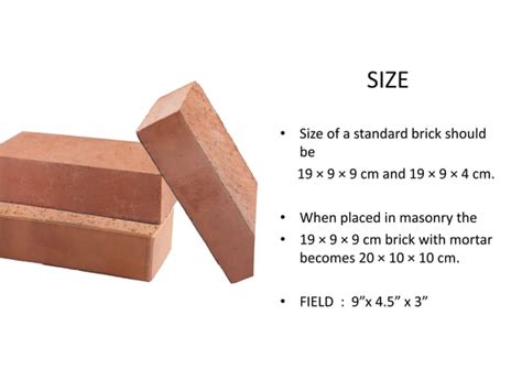 Classification And Characteristics Of Brick Pptx Geology Science