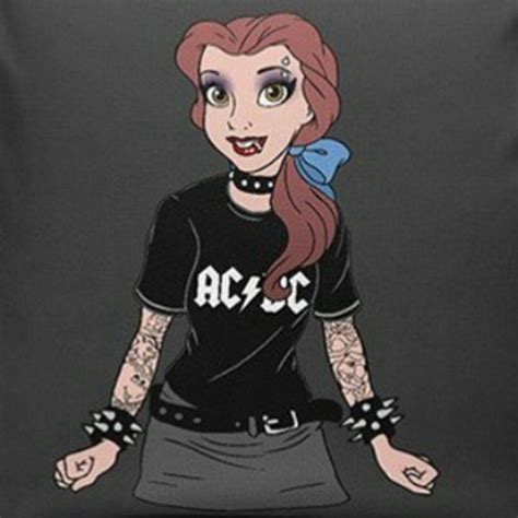 Gothic Tattooed Disney Princesses