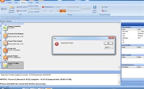 Worflow Hanged When I Debug It For Testing My Flow Modules Workflow