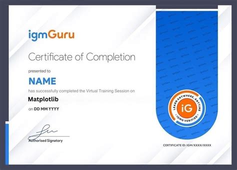 Matplotlib Course Python Data Visualization Training