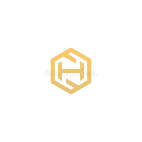 Diseño Del Logotipo De H Hexágono Letra H Diseño De Logotipo Sencillo