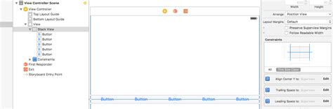 Ios How To Stretch All Buttons Inside Horizontal Stack View As Device Width Stack Overflow