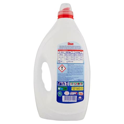 Dixan Liquido Classico 54 Lav 2700 Ml Nonpesait Spesa Online