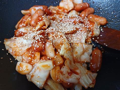 쏘야볶음 소세지야채볶음레시피 비엔나소세지