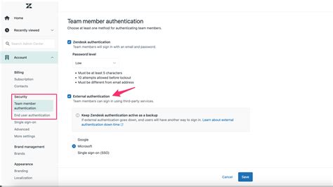 Managing Single Sign On Sso Configurations Zendesk Help