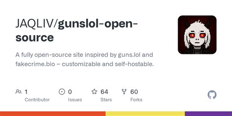 Github Jaqlivgunslol Open Source A Fully Open Source Site Inspired