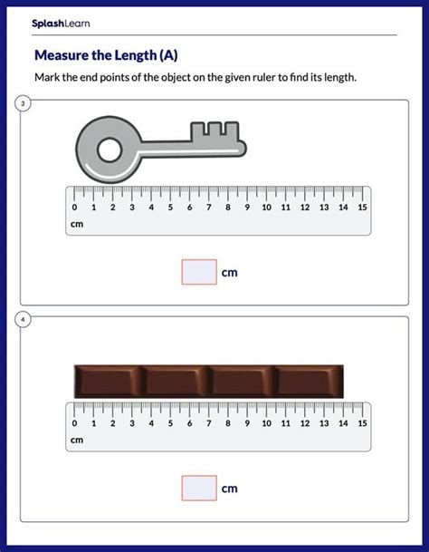 Measuring Lengths Of Objects Worksheet