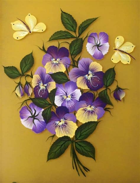 как нарисовать анютины глазки поэтапно для начинающих 11 тыс изображений найдено в Яндекс