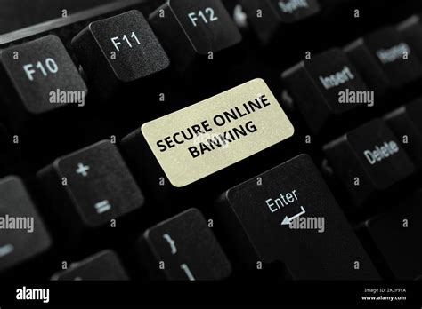 Text Showing Inspiration Secure Online Banking Business Concept Safe Way Of Managing Accounts