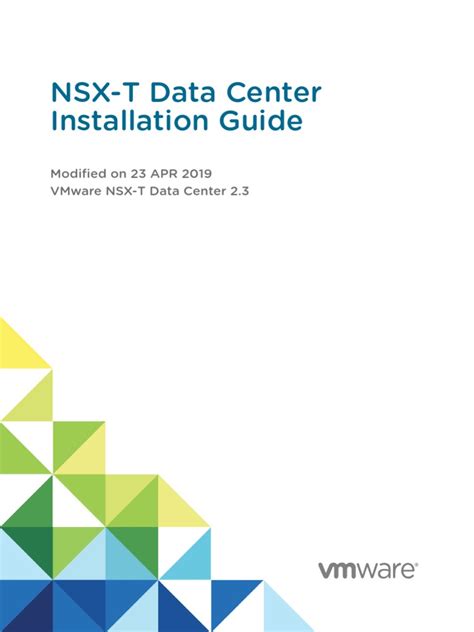 vmware nsx t data center 2 pdf computer network router computing