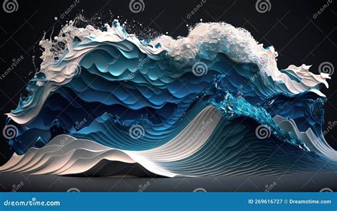 Abstaract Background Ui Ux Element Web Design Stock Illustration