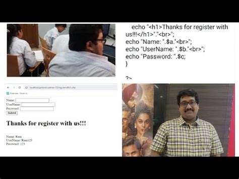 PHP GET POST METHOD BY SAYAN SIR YouTube
