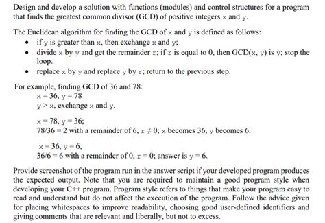 Solved Design And Develop A Solution With Functions