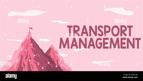 Text Caption Presenting Transport Management Word Written On Managing