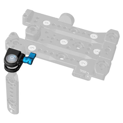 Kondor Blue Kbaksrcbk Sony Fx6 Aks Rod Clamp Raven Black Kon Aksrcbk 3d Broadcast