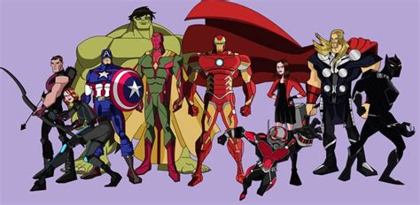 Avengers EMH Character Designs MCU Edition By TheDictator97