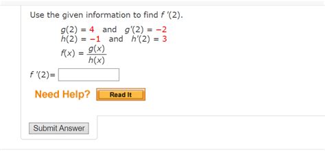 Solved Find F X And F C Function Value Of C Chegg Com