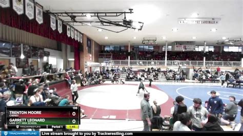 195 Lbs Cons Semi Trenton Moore Cheney Vs Garrett Leonard Lake City High School