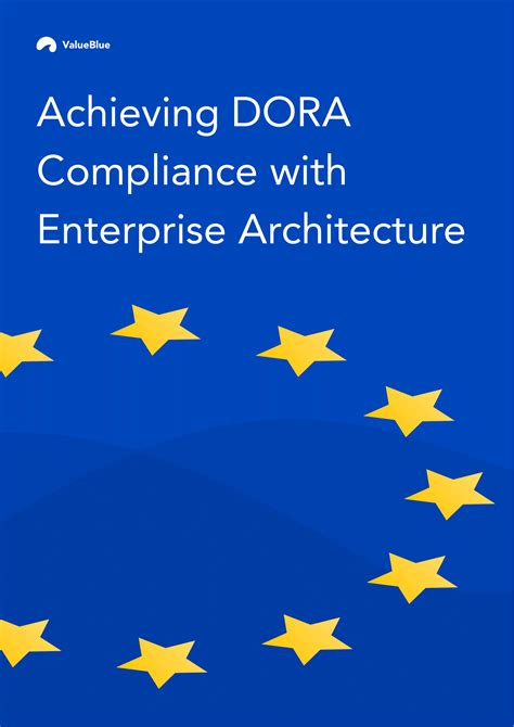 Achieving Dora Compliance With Enterprise Architecture