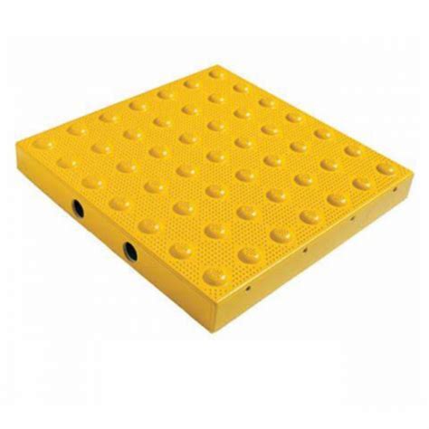 Tactile Walking Surface Indicator Surface Mount Yellow 24” X 60
