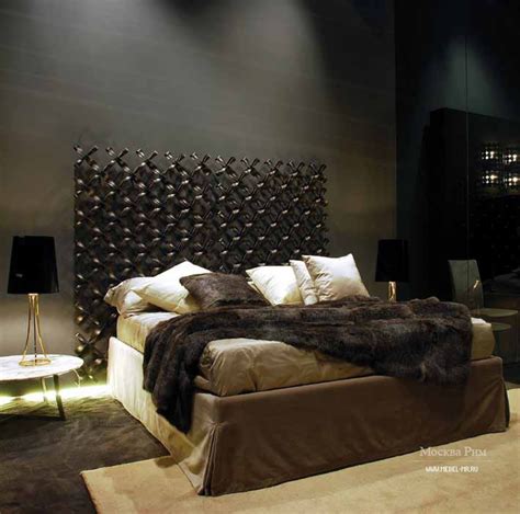 Кровать с высоким изголовьем, Ciacci - Мебель МР