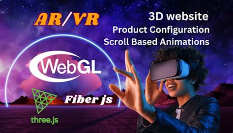 Create Vr Dynamic Website Using Three Js Fiber Js 3d Model Webgl Animation By Rizzz1122 Fiverr