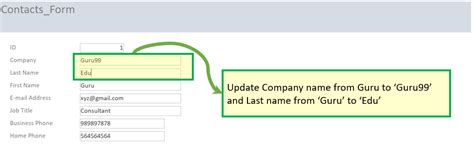 Microsoft Access Tutorial MS Access With Example Easy Notes