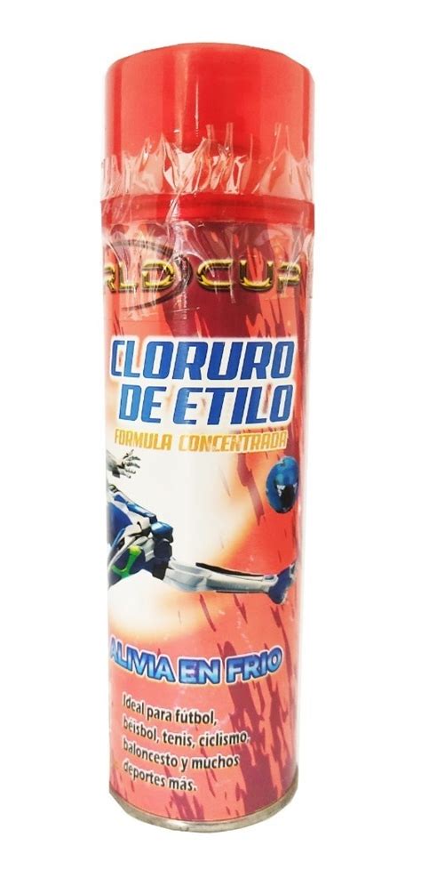 3 Latas De Cloruro De Etilo Spray Para Golpes Torceduras Envío gratis