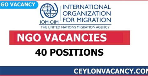 International Organization For Migration Vacancies 2024 40 Positions