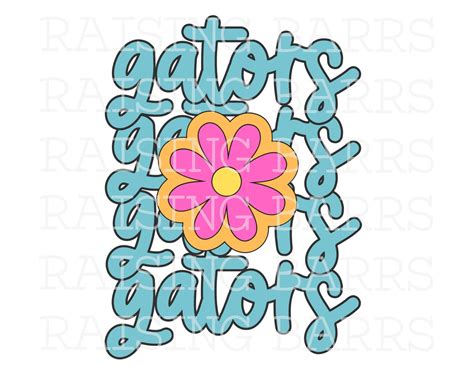 Gators Sublimation Design Gators Mascot Design Gators Png Design